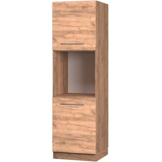 Vicco Herdumbauschrank Fame-Line, Goldkraft Eiche, 60 cm offen, Vicco