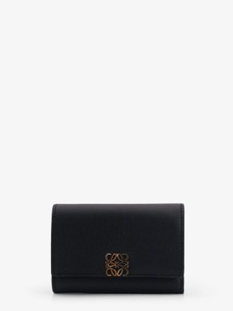 Loewe Anagram leather wallet with front logo - LOEWE - gender_Woman