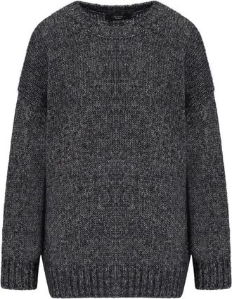 Max Mara Femme, Pulls, Gris, Taille: 40 FR Furetto Jumper