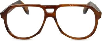 Cutler and Gross Homme, Accessoires, Brun, Taille: 56 MM Lunettes de vue