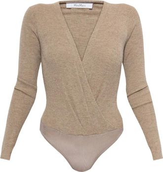 Max Mara Bodysuit Gelato - Femme - Tops - Beige - Taille: 40 FR