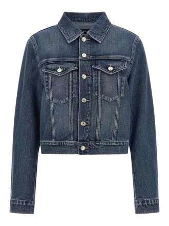 7 For All Mankind Casualjacke - Blau