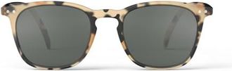 Izipizi Lunettes de soleil unisexe Shape E, verres gris doux, taille unique, Verres gris doux Tortoise, taille unique