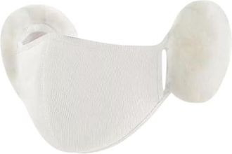 Generic Masque dhiver | Masque coupe-vent avec cache-oreilles, doublure polaire 2 en 1, pour homme et femme pour lhiver, le cyclisme, le ski, le sport, la nei