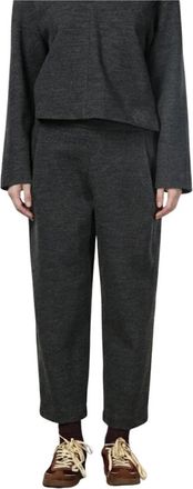 Mason's Pantalon Chino en Jersey avec Coupe Ballon - Femme - Pantalons - Gris - Taille: 36 FR