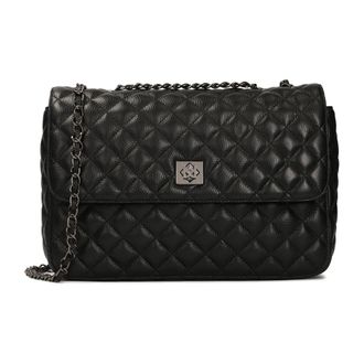 Kazar Gro&szlig;e gesteppte Handtasche mit Kette - - Bags - Damen - Schwarzk - ONE SIZE