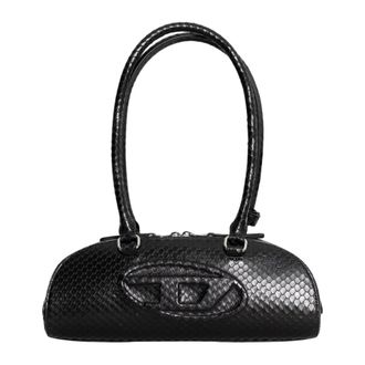 Diesel 1DR Dome-Elongated Bowling Bag - - Bags - Damen - Schwarzk - ONE SIZE