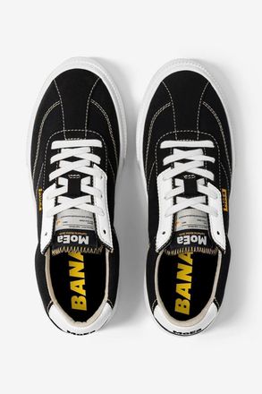 Moea Herren vegan Sneaker Gen4 Banana Schwarz/Wei&Atilde;Y