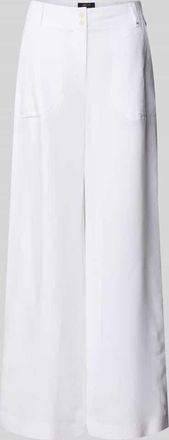 Marc Cain Wide Fit Stoffhose aus Viskose-mix mit Leinen-Anteil