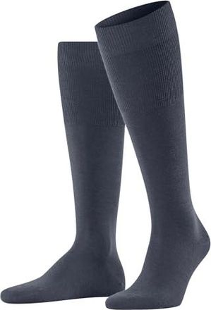 Falke Airport M Kh Laine Coton Unies Chaussettes Hautes, Bleu Blue Ink 6491, 39-40 Hommes