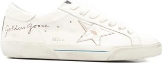 Golden Goose Homme, Chaussures, Blanc, Taille: 41 EU Super-Star Nappa