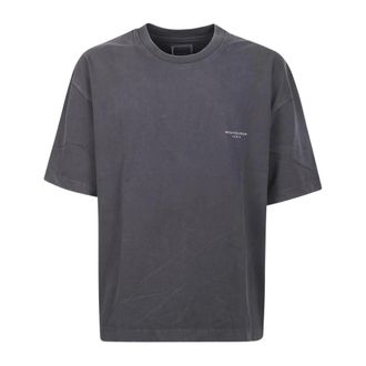 Wooyoungmi Wooyoungmi - T-shirt Oversized Vacances DHiver - Homme - Tops - Gris - Taille: S