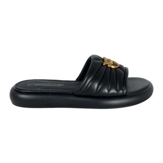 Pinko Pinko, Femme, Chaussures, Noir, Taille: 41 EU Love Birds Fiona Slide
