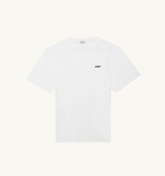 Autry T-SHIRT EN COTON AVEC LOGO BROD&Eacute; HOMME