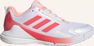 adidas Indoorschuhe Novaflight 2 weiss
