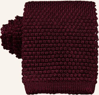 Brunello Cucinelli Brunello Cucinelli Strick-Krawatte rot