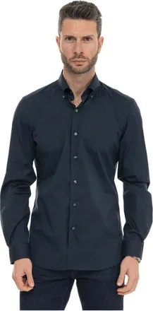 Fay Homme, Chemises, Bleu, Taille: 3XL Chemise Casual