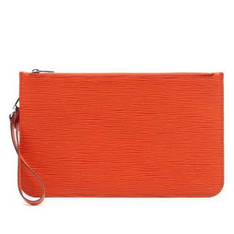 Louis Vuitton Pre-owned Epi Leather Pouch - Femme - Pre-owned - Orange - Taille: ONE Size