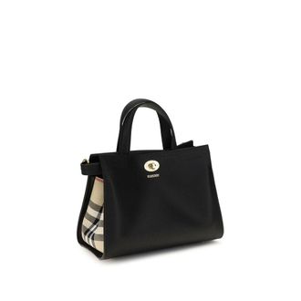 Burberry Top Handle Bag - Black