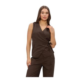 Notre-V Blazers - - Tops - Damen - Braun - 2XL