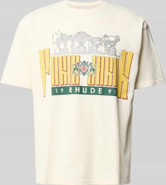 Rhude Relaxed Fit T-Shirt aus Baumwolle