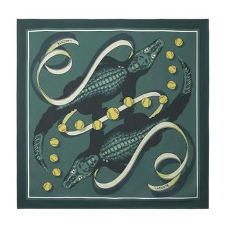 Lacoste Homme, Accessoires, Vert, Taille: ONE Size Fashion Show Scarf