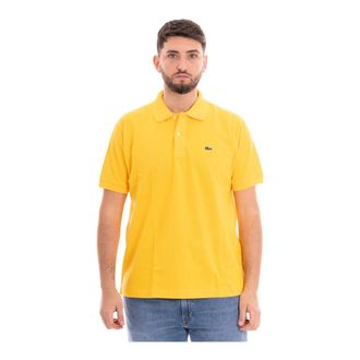 Lacoste Polohemd Herren Kurzarm - - Tops - Herren - Gelb - S