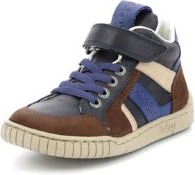 Kickers Wincky Cdt, Sneakers Hautes Garçon, Marron, 25