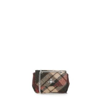 Vivienne Westwood Femme, Sacs, Multicolore, Taille: ONE Size Petit sac &agrave; bandouli&egrave;re avec cha&icirc;ne