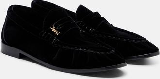 Saint Laurent Mocassins Le Loafer en velours