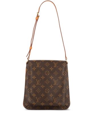 Louis Vuitton sac port&eacute; &eacute;paule Salsa Musette - Marron