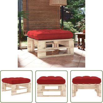 vidaXL Garten-Palettenhocker Impr&auml;gniertes Kiefernholz Vidaxl