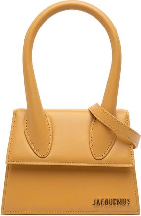 Jacquemus Hobo Bags - Leather Le Chiquito Moyen - Gr. unisize - in Gelb - f&uuml;r Damen