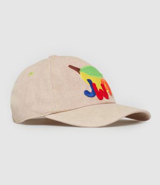 J.W.Anderson Casquette Baseball Beige Capsule Clay