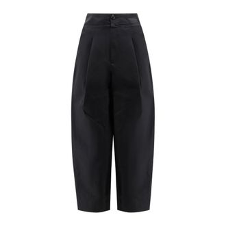 SOEUR Daley Plissierte Weiter Bein Hose - - Trousers - Damen - Schwarzk - XS