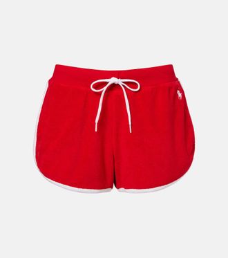 Polo Ralph Lauren Short en coton m&eacute;lang&eacute;