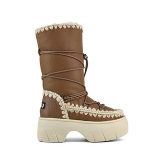 Mou Schneestiefel Twist Tall - - Shoes - Damen - Braun - 39 EU