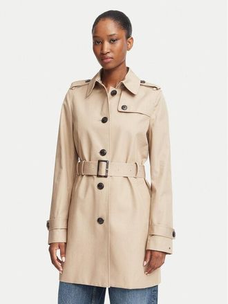 Tommy Hilfiger Tenchcoat Heritage Single WW0WW24966 Beige Regular Fit