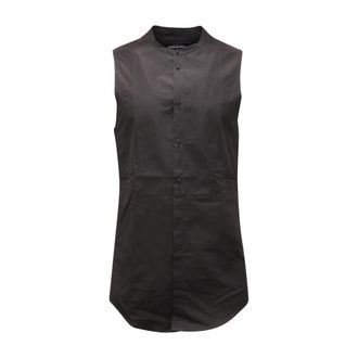 Dsquared2 &Auml;rmelloses Hemd Made in Italy - - Tops - Herren - Schwarzk - S