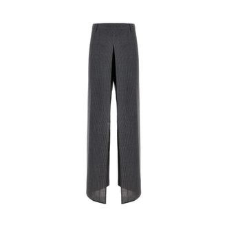 Fendi Damen, Hosen, Grau, SGr&ouml;&szlig;e