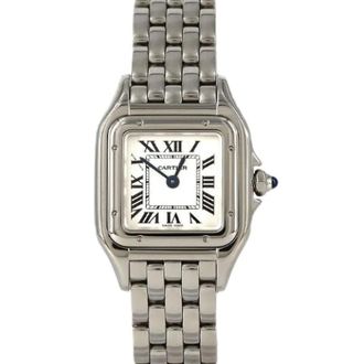 Cartier Pre-owned Panthere Montre Femme en Acier Inoxydable - Femme - Pre-owned - Gris - Taille: ONE Size