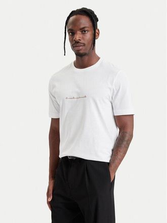 HUGO BOSS T-Shirt Datri 50568118 Wei&szlig; Regular Fit