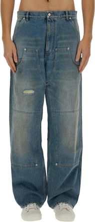 Moschino Homme, Jeans, Bleu, Taille: L Loose-fit Jeans