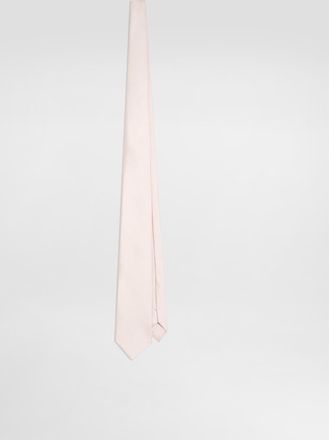 Dolce & Gabbana Krawatte Aus Seidentwill - Mann Krawatten Und Einstecktuch Rosa Pz