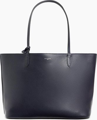 Le Tanneur Grand sac cabas Louise en cuir grainé