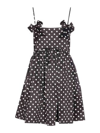 Ganni Robe Au Genou - Noir