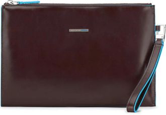 Piquadro Schmale Pochette Tasche Herren mit iPadmini-Fach - - Bags - unisex - Braun - ONE SIZE