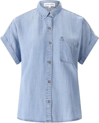 Bella Dahl Femme, Blouses et Chemises, Bleu, Taille: 38 FR Denim Chemises