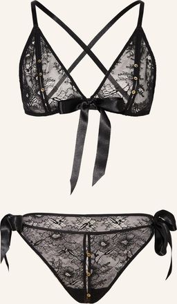 Aubade Set Lace Insomnia: Triangel-Bh Und Slip schwarz