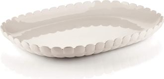 Guzzini Tiffany, L Tablett - Milchweiß, 45 x 31 x h4,5 cm - 279600156